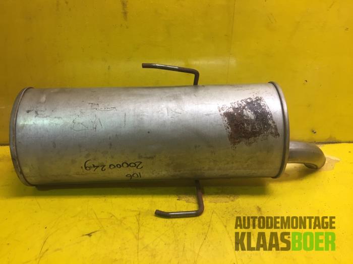 Exhaust rear silencer Daewoo Lanos 1.5 - 82100745 A15SMS
