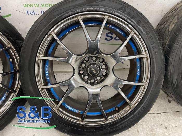 Sport rims set + tires - Alloy - Schaap & Bron | ProxyParts.com
