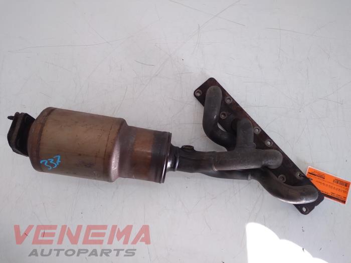 Exhaust manifold + catalyst BMW 1 serie 118i 16V - 18407525455 N46B20B