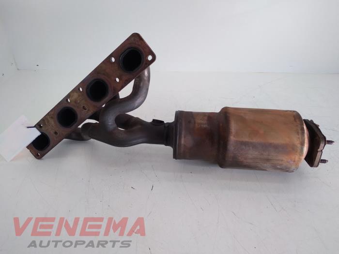 Exhaust manifold + catalyst BMW 1 serie 118i 16V - 18407525455 N46B20B