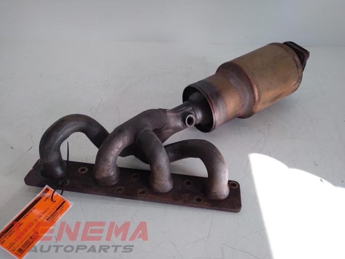 Exhaust manifold + catalyst BMW 1 serie 118i 16V - 18407525455 N46B20B