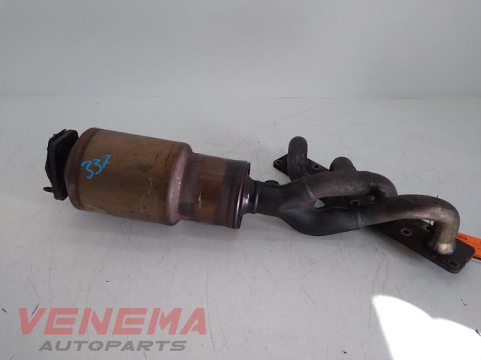 Exhaust manifold + catalyst BMW 1 serie 118i 16V - 18407525455 N46B20B