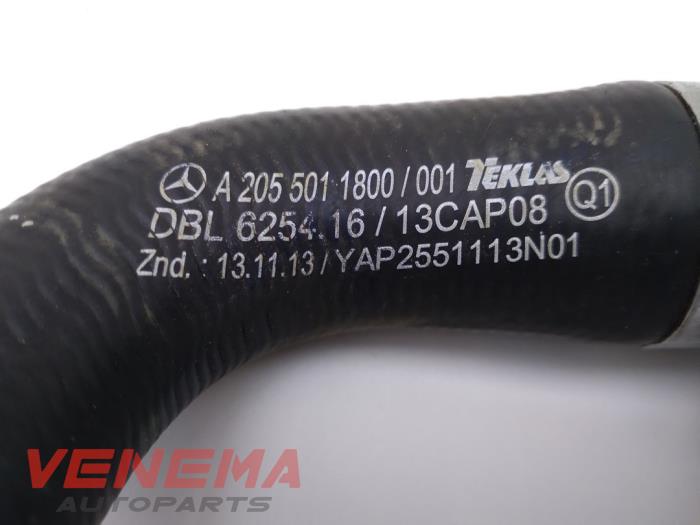 Radiator hose Mercedes C C-200 2.0 CGI 16V - A2055011800