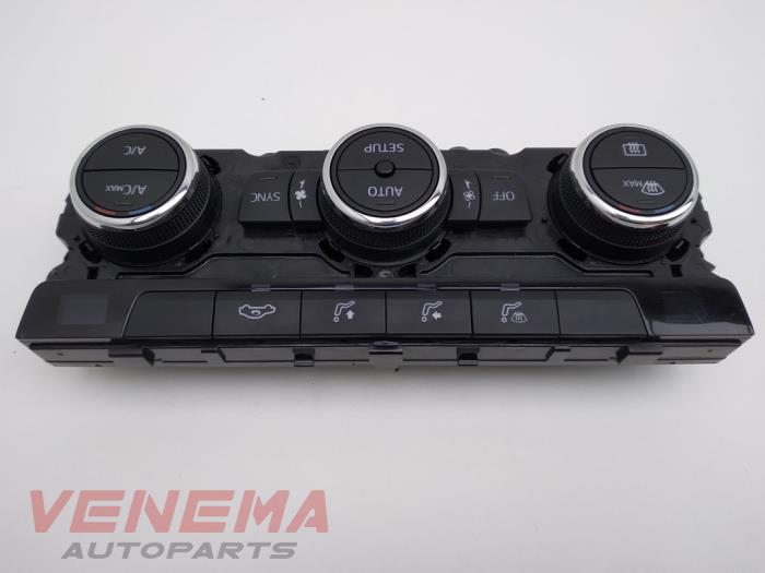 Climatronic panel Seat Leon ST 1.4 TSI 16V - 5F0907044ADYMS ORIGINEEL