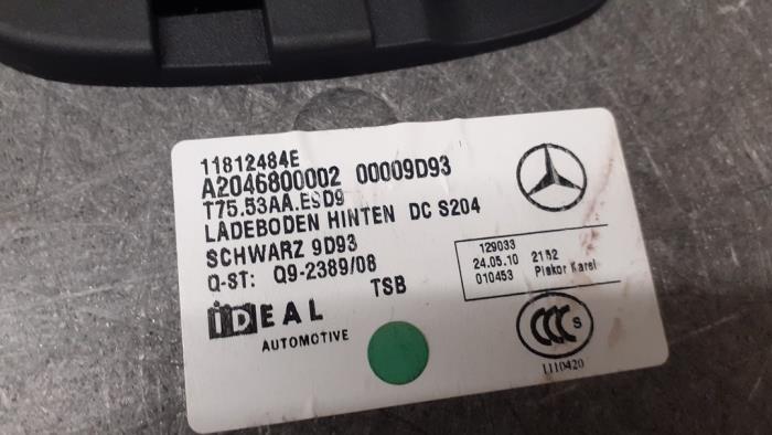 Floor panel load area Mercedes C Estate 1.8 C-180 CGI 16V - A2046800002