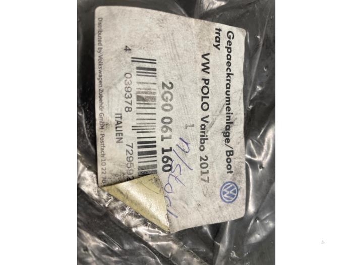 Boot mat Volkswagen Polo - 2G0061160 - Autodemontage van de Laar