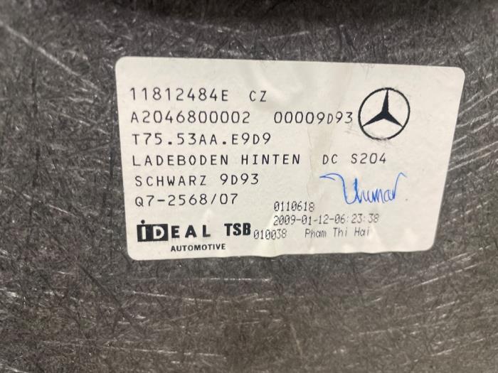 Floor panel load area Mercedes C Estate 1.6 C-180K 16V BlueEfficiency ...