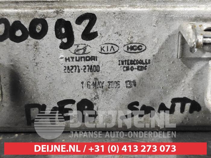 Intercooler Hyundai Santa Fe II 2.2 CRDi 16V 4x4 - 2827127800 D4EB