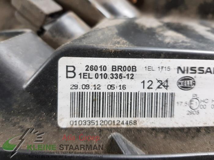 Scheinwerfer rechts Nissan Qashqai 1.6 16V - 26010BR00B
