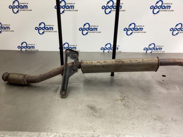 Exhaust central + rear silencers with part number 980703 stock