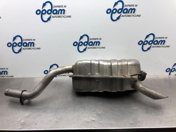 Exhaust rear silencers with part number 223 stock