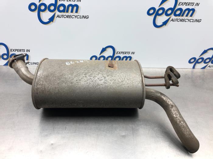 Exhaust rear silencers with part number 223 stock