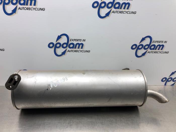 Exhaust rear silencers with part number 223 stock