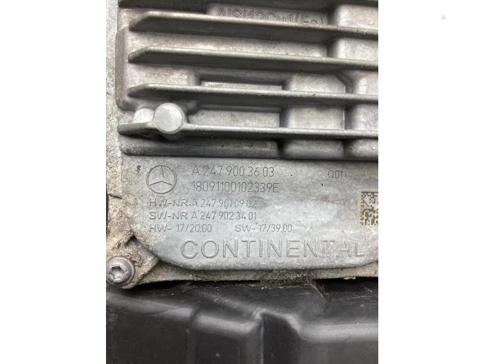 Headlight, left Mercedes A 1.3 A-180 Turbo 16V - A2479003603 CONTINENTAL