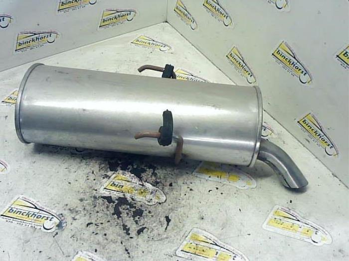 Exhaust rear silencers with part number 011 stock