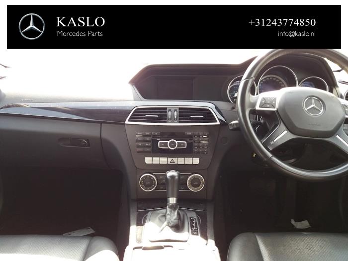 Navigation control panel Mercedes C 2.2 C-200 CDI 16V BlueEFFICIENCY ...