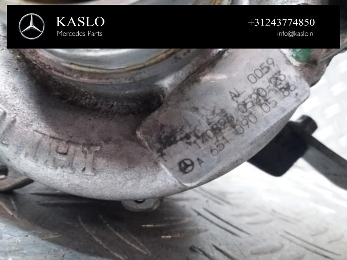 Turbo Mercedes A 1.8 A-200 CDI 16V - A6510900586 651930 IHI