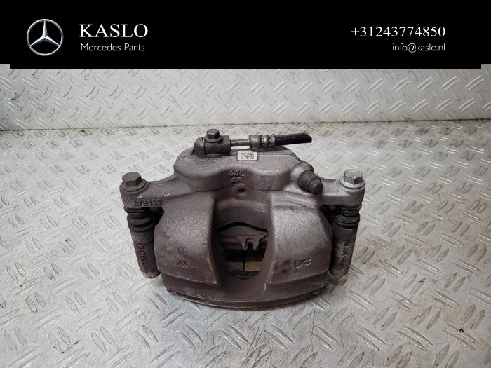 Front brake calliper, left Mercedes GLA 1.3 180 Turbo 16V - 2474214500 ...