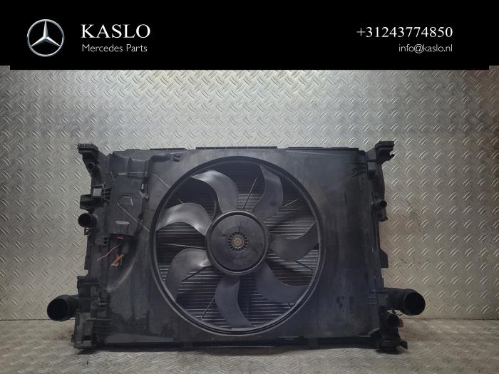 Radiator fan Mercedes B 1.8 B-180 CDI BlueEFFICIENCY 16V - A2465000093 ...