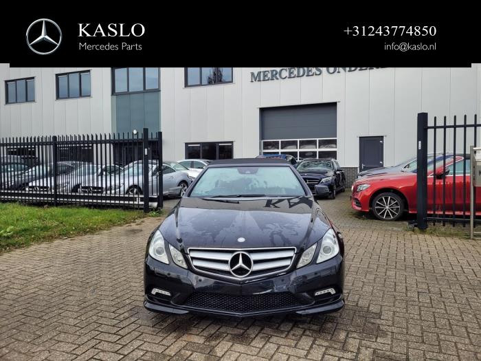 Front bumper Mercedes E E-350 CDI BlueEfficiency 3.0 V6 24V 197 ...