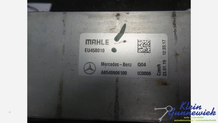 Intercooler Mercedes E-Klasse - A6540900100