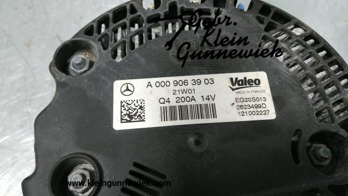 Dynamo Mercedes Vito - A000906390380 654920 VALEO