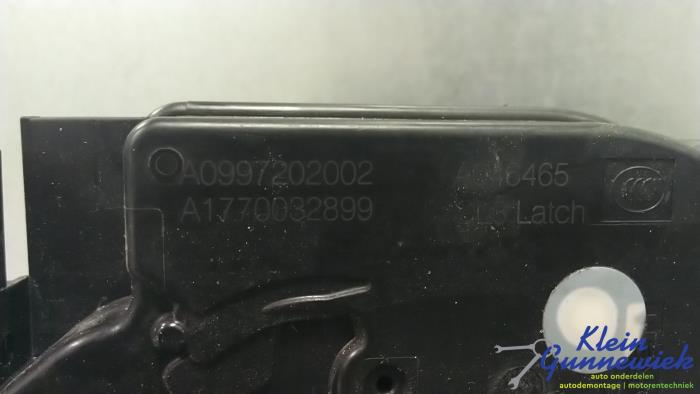 Front door lock mechanism 4-door, right Mercedes A-Klasse - A0997202002