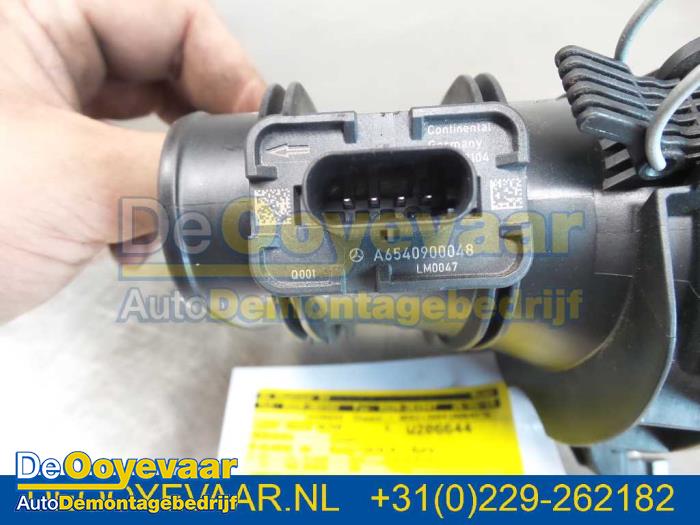 Air mass meter Mercedes E E-220d 2.0 Turbo 16V - A6540900048 654920 ORG