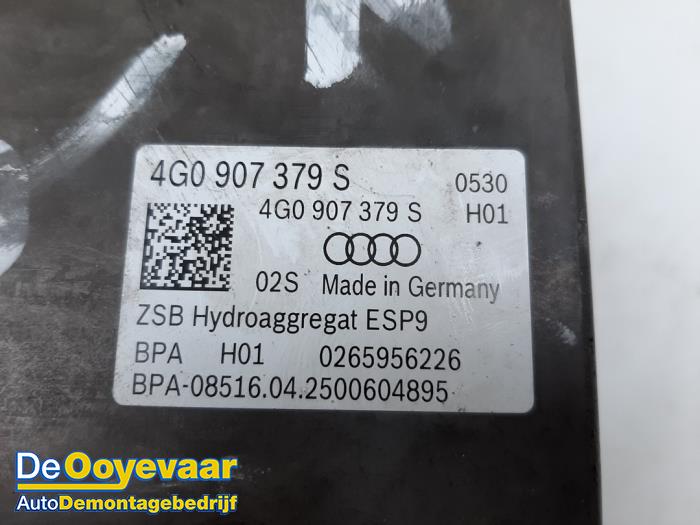 ABS pump Audi A6 Allroad Quattro 3.0 TDI V6 24V - 4G0907379S CRTE AUDI