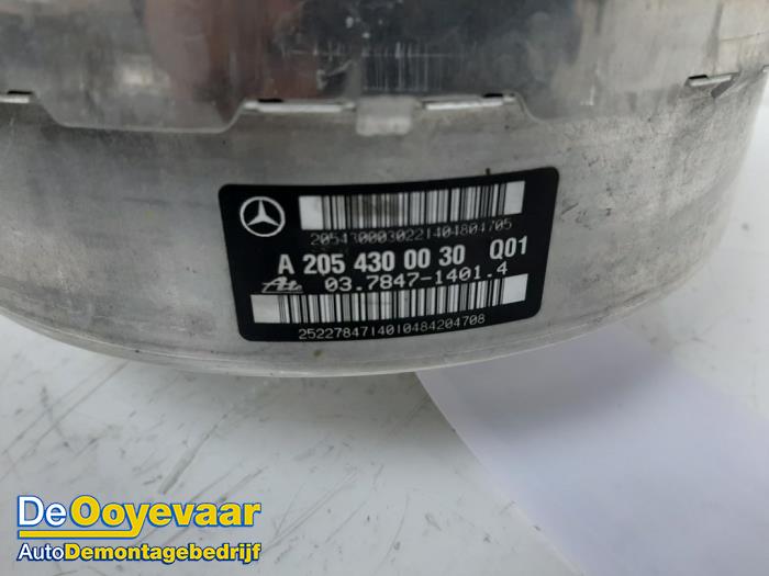 Brake servo Mercedes C C-220 2.2 CDI BlueTEC, C-220 d 16V - A2054300030 ...