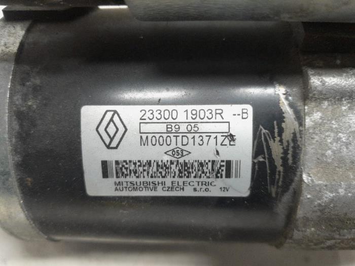 Starter Dacia Lodgy 1.6 Sce 100 16V - 233001903R H4M738 MITSUBISHI