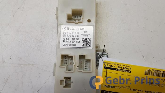 Module tailgate motor Mercedes B 1.3 B-180 Turbo 16V - A2479008609 DELPHI