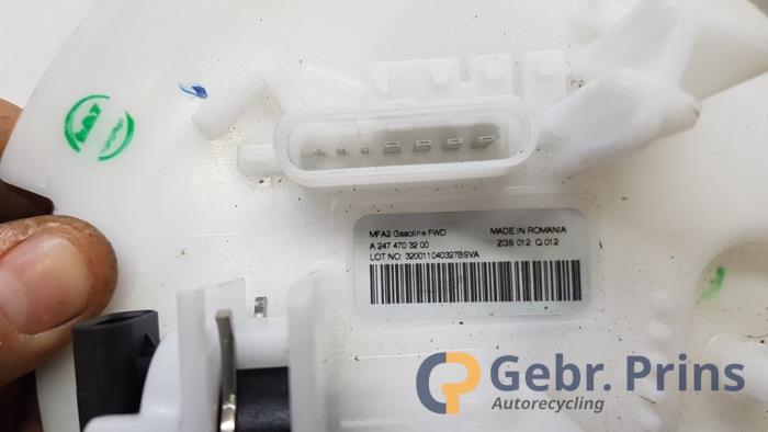 Electric fuel pump Mercedes B 1.3 B-180 Turbo 16V - 2474703200 282914 ...