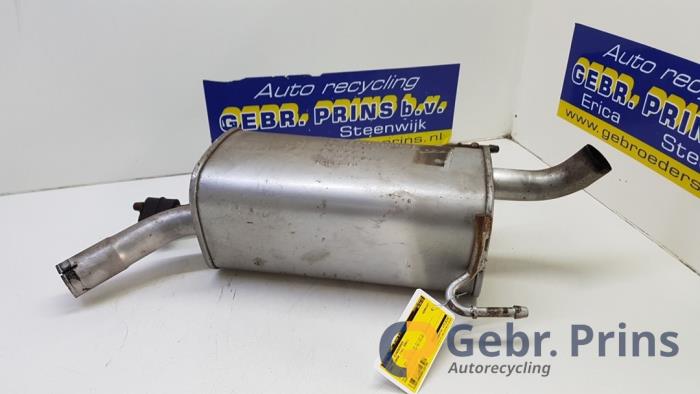 Exhaust rear silencers with part number XXXX stock