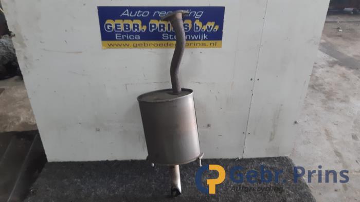 Exhaust rear silencers with part number XXXX stock