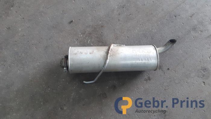 Exhaust rear silencers with part number XXXX stock