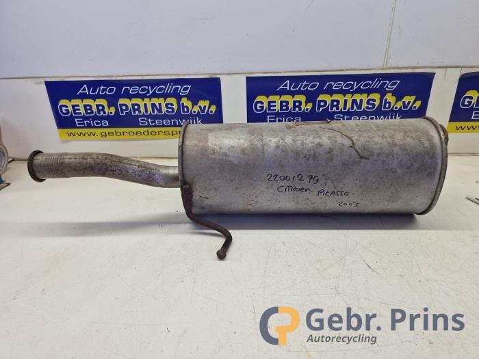 Exhaust rear silencers with part number 0317 stock