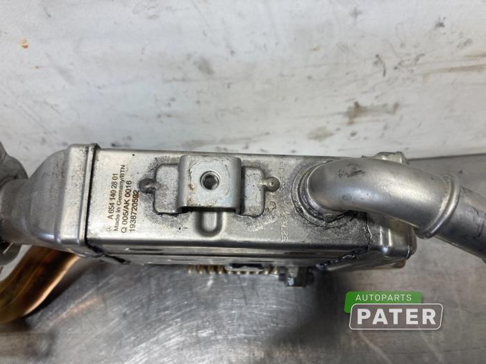 EGR cooler Mercedes Vito 2.0 116 CDI 16V 4x4 - A6541402801 654920