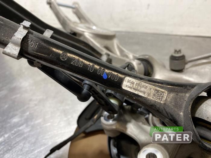 Rear suspension system, left Mercedes GLC Coupe 2.0 300e 16V 4-Matic ...