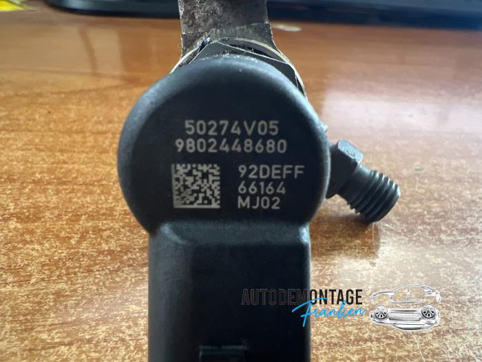 Injecteur (diesel) Citroen DS4 1.6 e-HDi 16V 115 - 9802448680 9HD CONTINENTAL