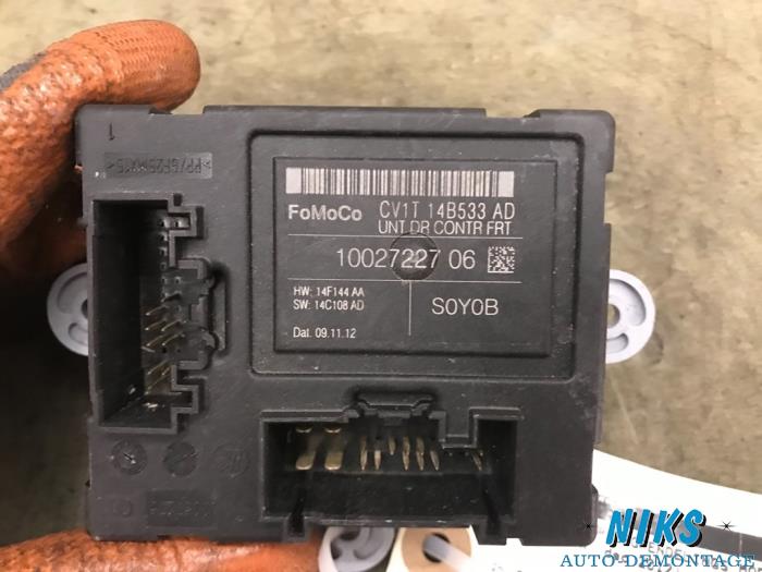 Central door locking module Ford Fiesta 6 1.0 SCI 12V 80 - 1002722706 ...