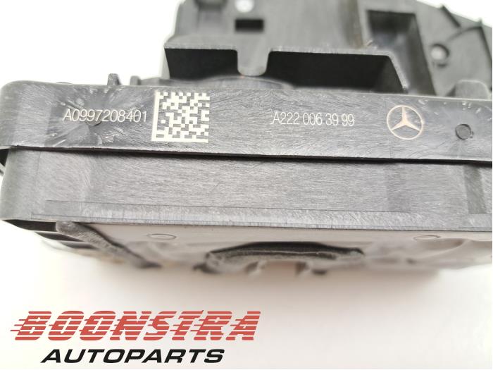 Front door lock mechanism 4-door, right Mercedes CLS 450 EQ Boost 3.0 ...