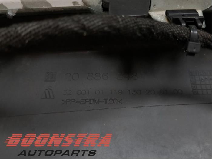 Rear bumper Opel Astra J 1.4 16V ecoFLEX GAR - 20877796