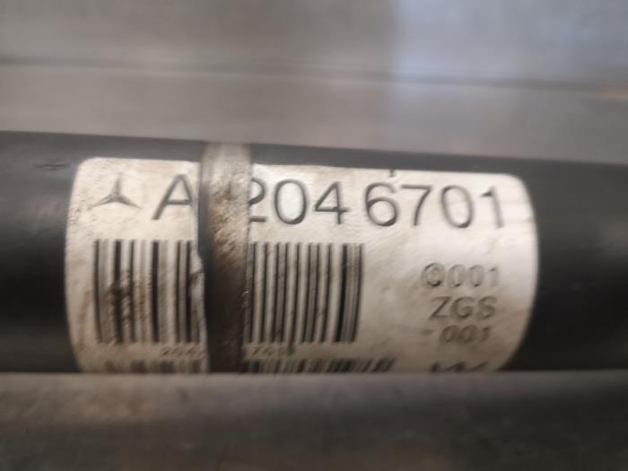 4x4 front intermediate driveshaft Mercedes E Estate E-350 CGI V6 24V ...