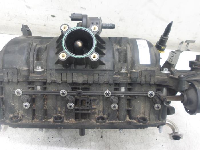 Intake manifold Opel Corsa C 1.2 16V Twin Port - 55559836 Z12XEP