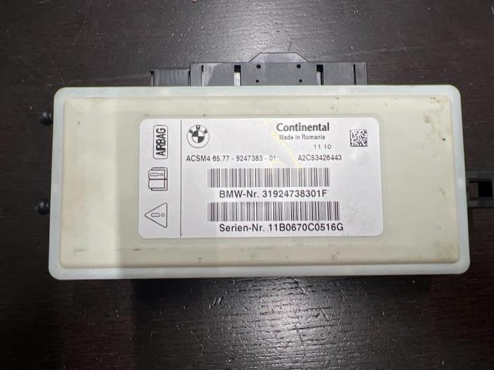 Airbag Module BMW X3 xDrive20d 16V - 924738301