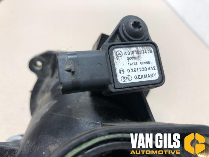 Air intake hose Mercedes B 2.2 B-220 CDI BlueEFFICIENCY,d 16V - A6510901128