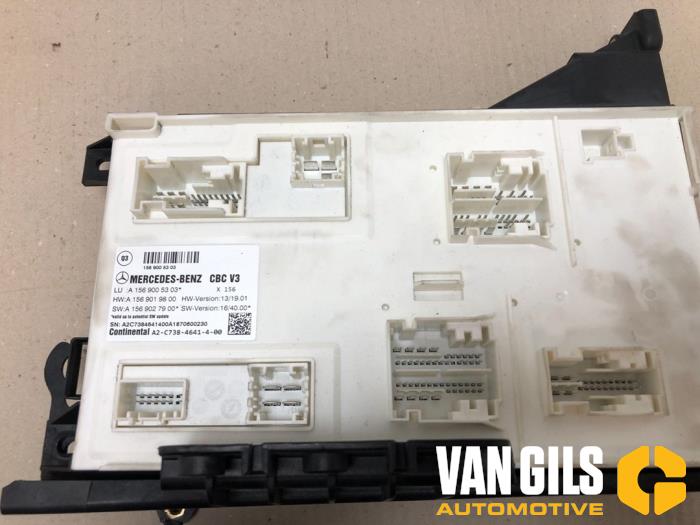 Body control computer Mercedes B 2.2 B-220 CDI BlueEFFICIENCY 16V ...