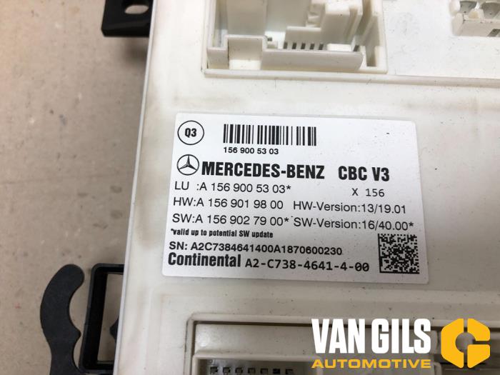 Body control computer Mercedes B 2.2 B-220 CDI BlueEFFICIENCY 16V ...