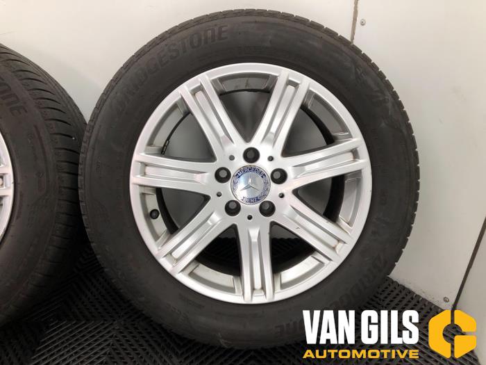 Sport rims set + tires Mercedes E E-200 CDI 16V BlueEfficiency,BlueTEC ...
